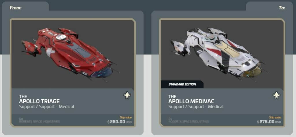 CCU - Apollo Triage Zu Apollo Medivac | Starship24