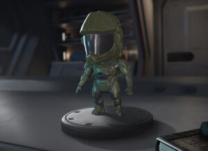 Bobblehead - Sakura Fun Green ORC-mkX Armor | Starship24